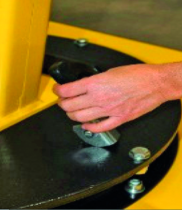 Gru a sbalzo semi-elettrica girevole Serie LG-200E - Levante Srl